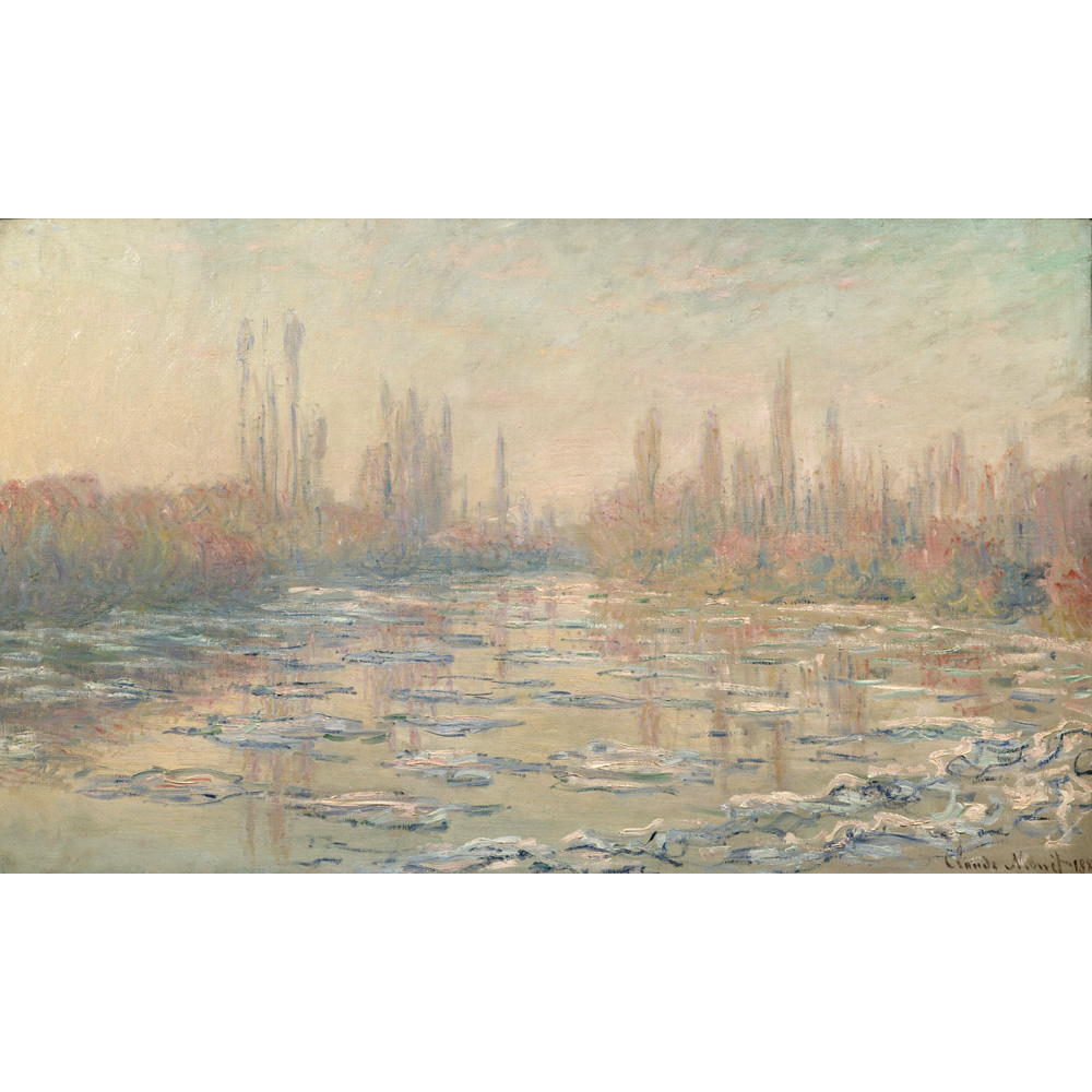 The Ice Floes, 1880 by Claude Monet