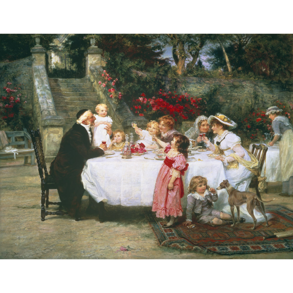 His First Birthday by Frederick Morgan