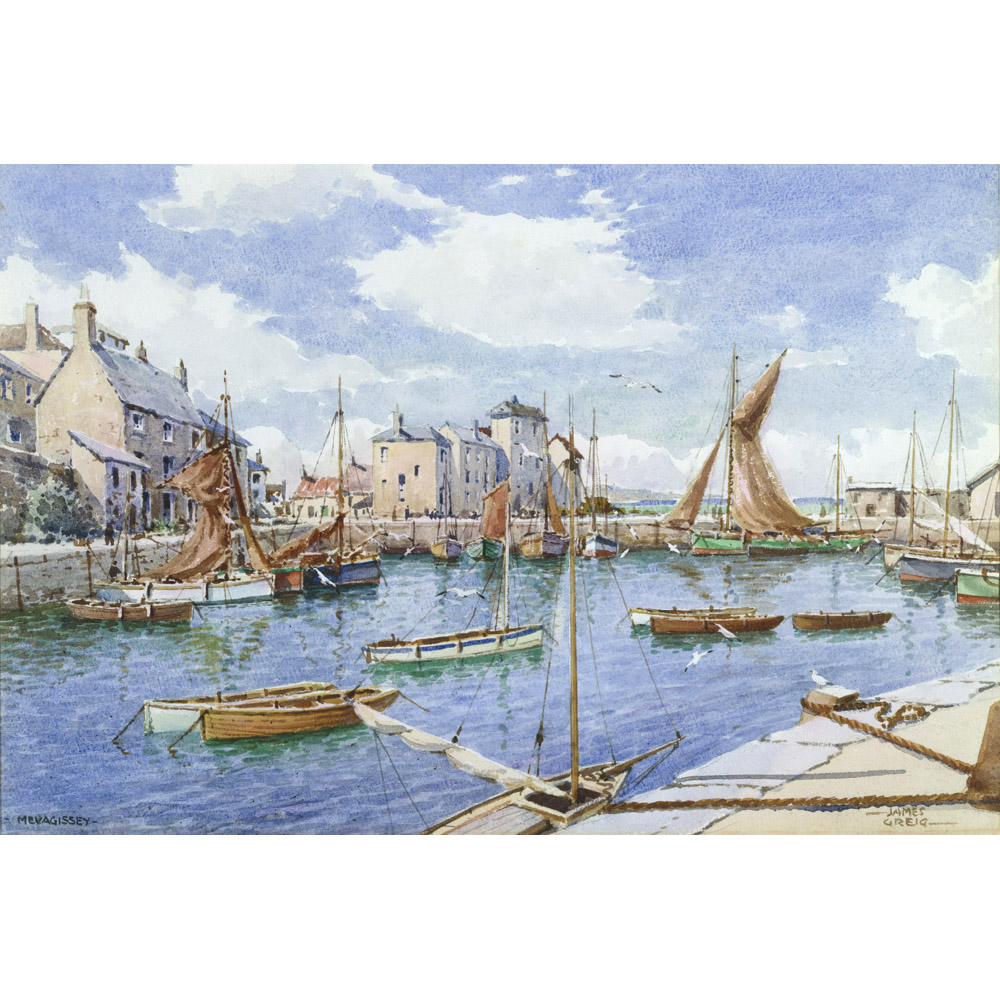 Mevagissey by James Greig