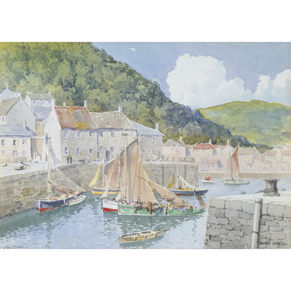 Polperro by James Greig