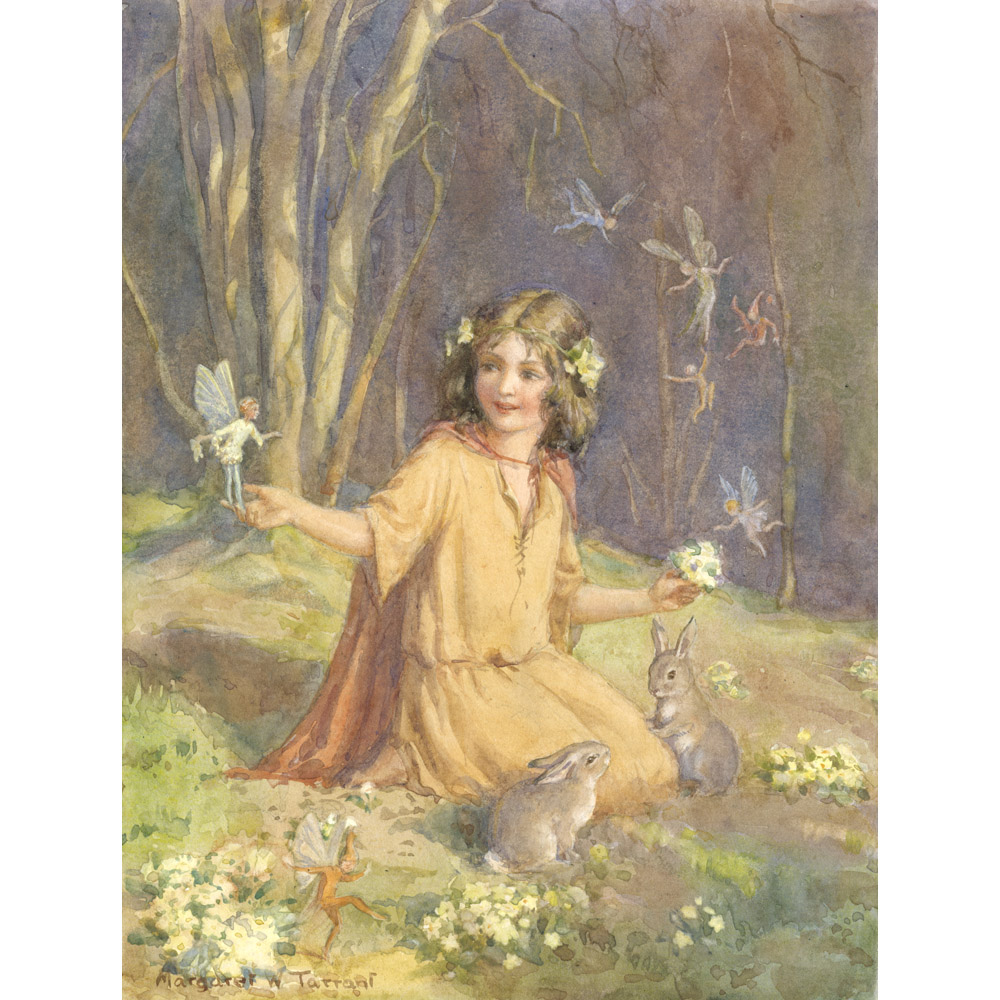 On Primrose Hill by Margaret Winifred Tarrant