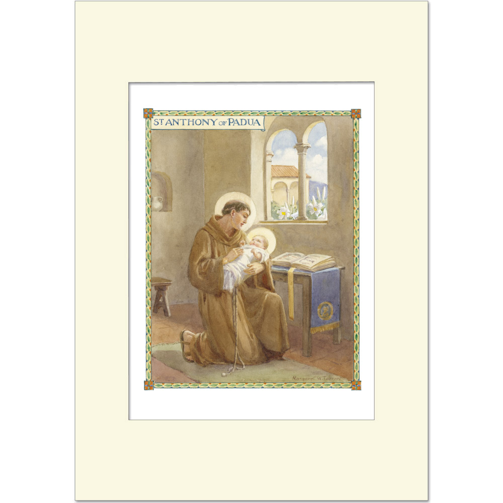 Saint Anthony of Padua by Margaret Tarrant