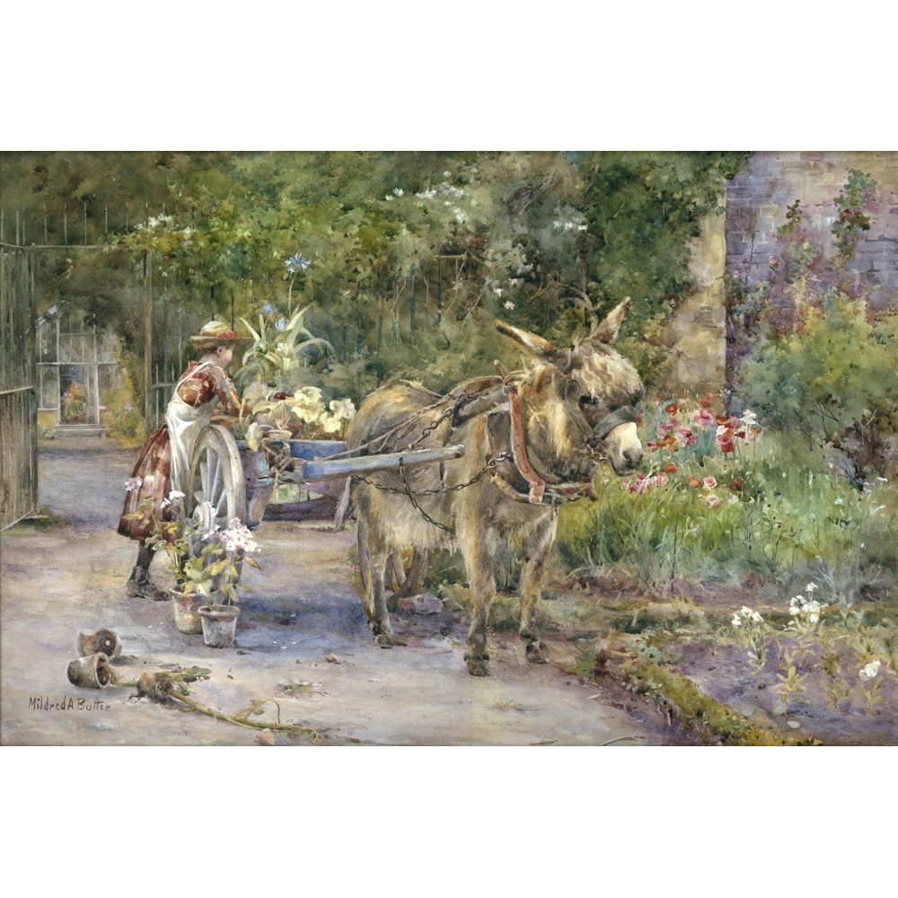 The Garden Cart by Mildred Anne Butler