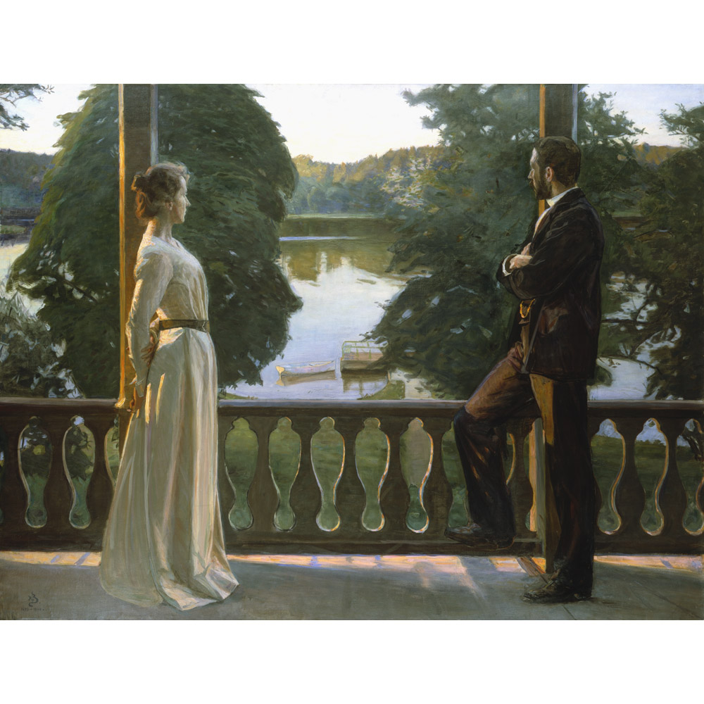 Nordic Summer Evening by Richard Bergh