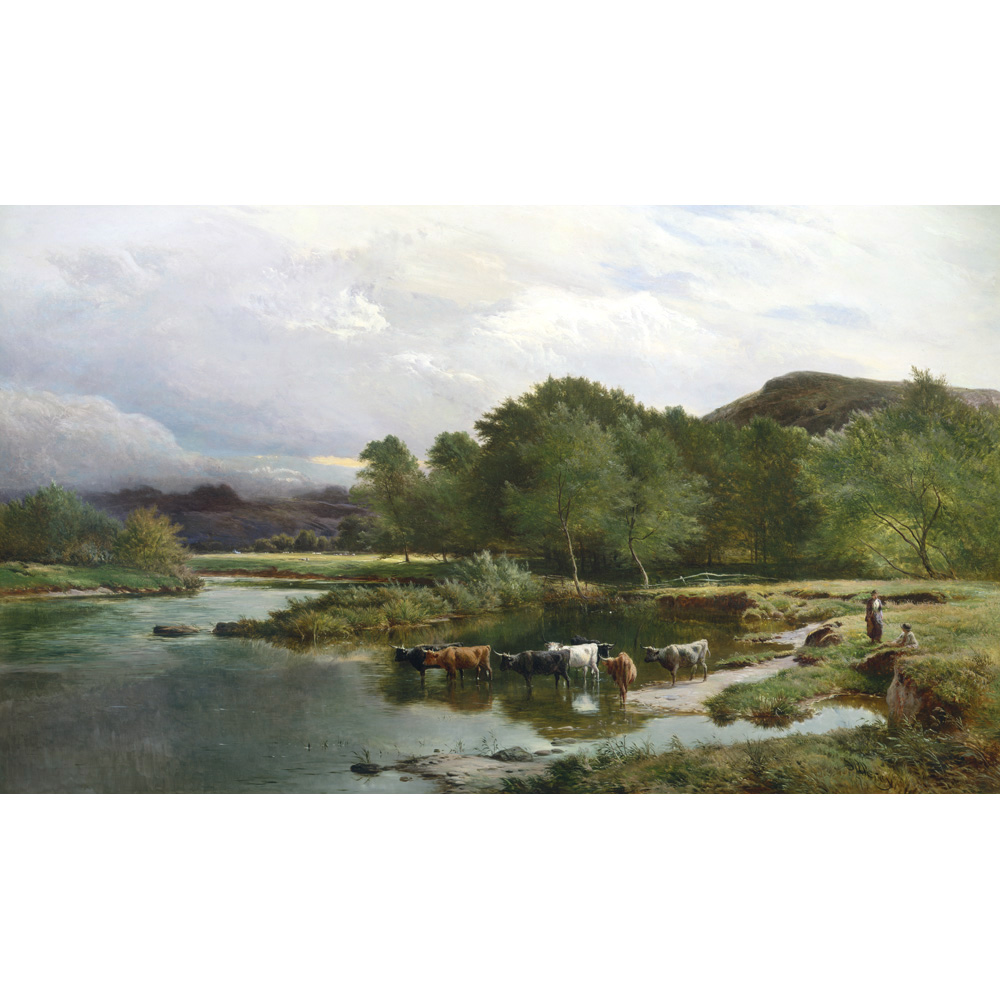 A Quiet Pool on the Conway, North Wales