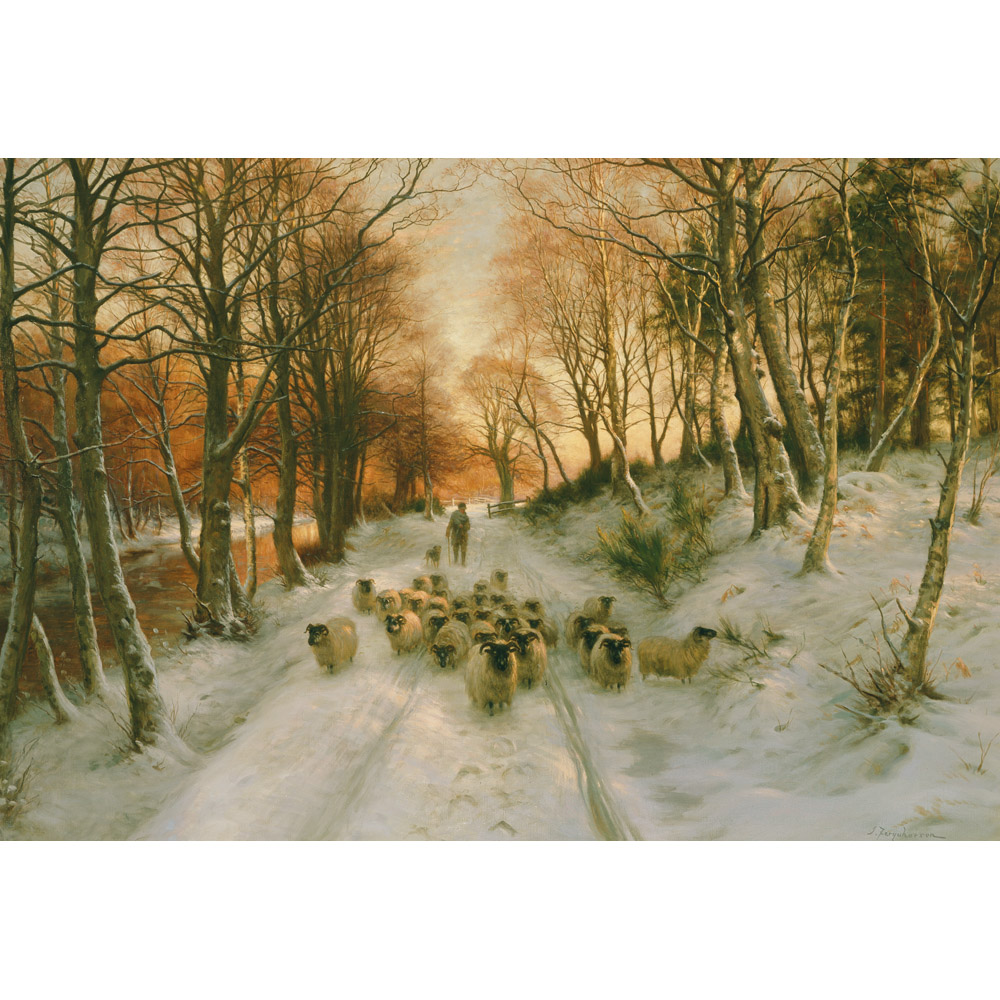 Joseph Farquharson – Glowed with Tints of Evening Hours