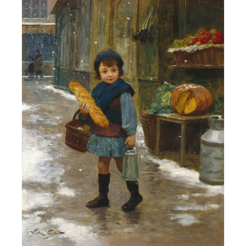 Le Petite Commissionnaire by Victor Gabriel Gilbert