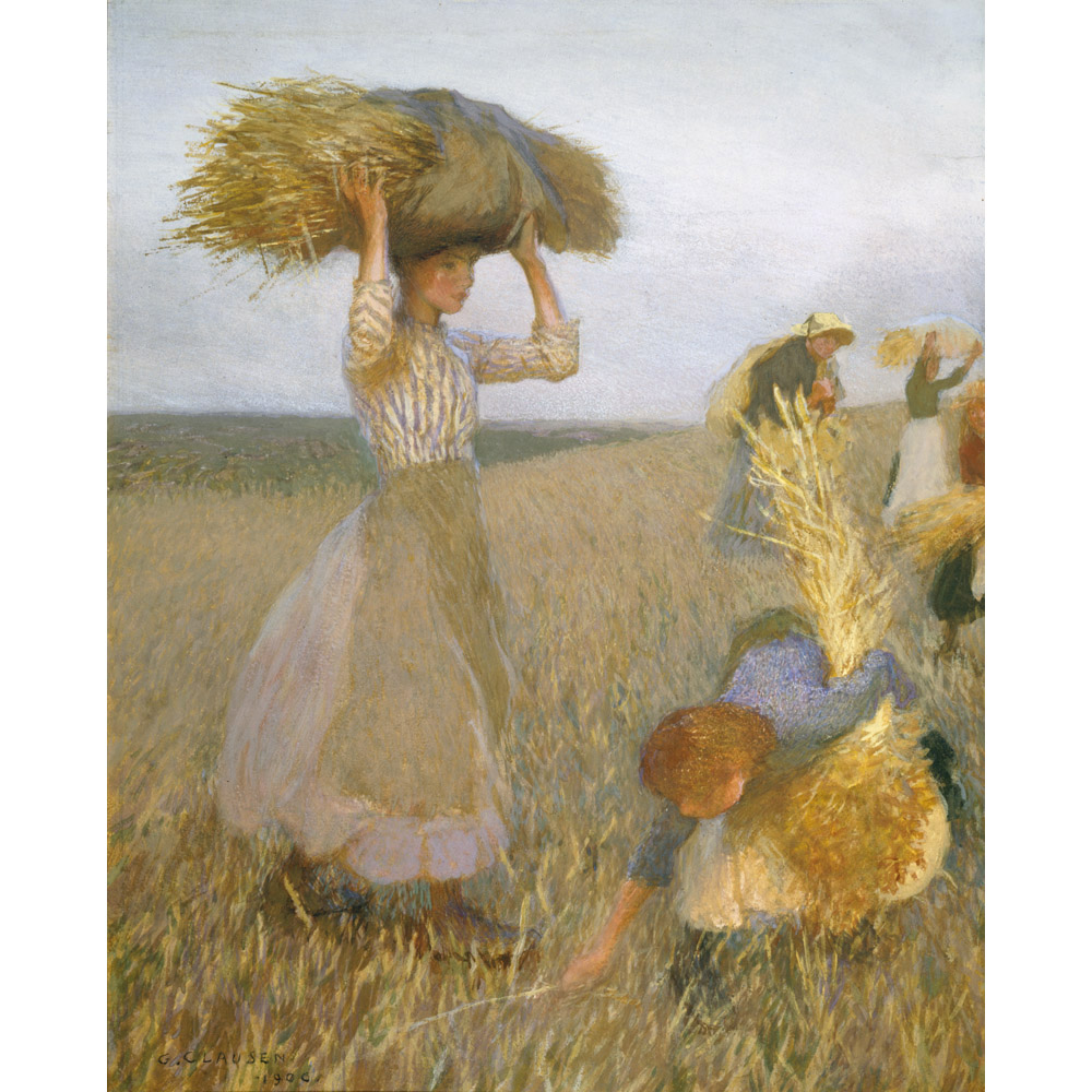 George Clausen – The Gleaners