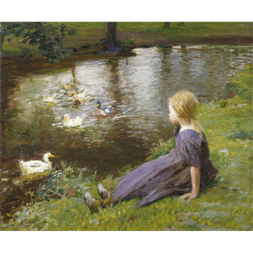Gretcha at the Duck Pond